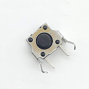 Replacement 2PCS 4Pin L R Micro Switch Left Right Shoulder Trigger Button for Gameboy SP GBA SP Game Console
