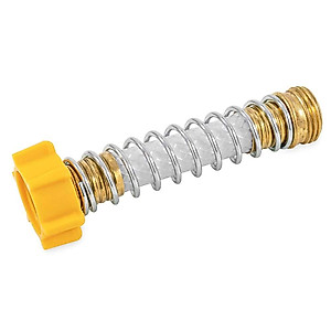 Camco 22700 Heavy-Duty Flexible Hose Protector with Gripper - Eliminates Hose Crimping at The Faucet - Compatible with All Standard Garden Hoses and Faucets