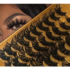 25MM Mink Lashes 25 mm False Eyelashes Long 20 Pairs Pack Dramatic 5D Full Volume Fake Eyelashes 5 Styles Wispy Curly Mink Eyelashes Wholesale, by TIMELABS