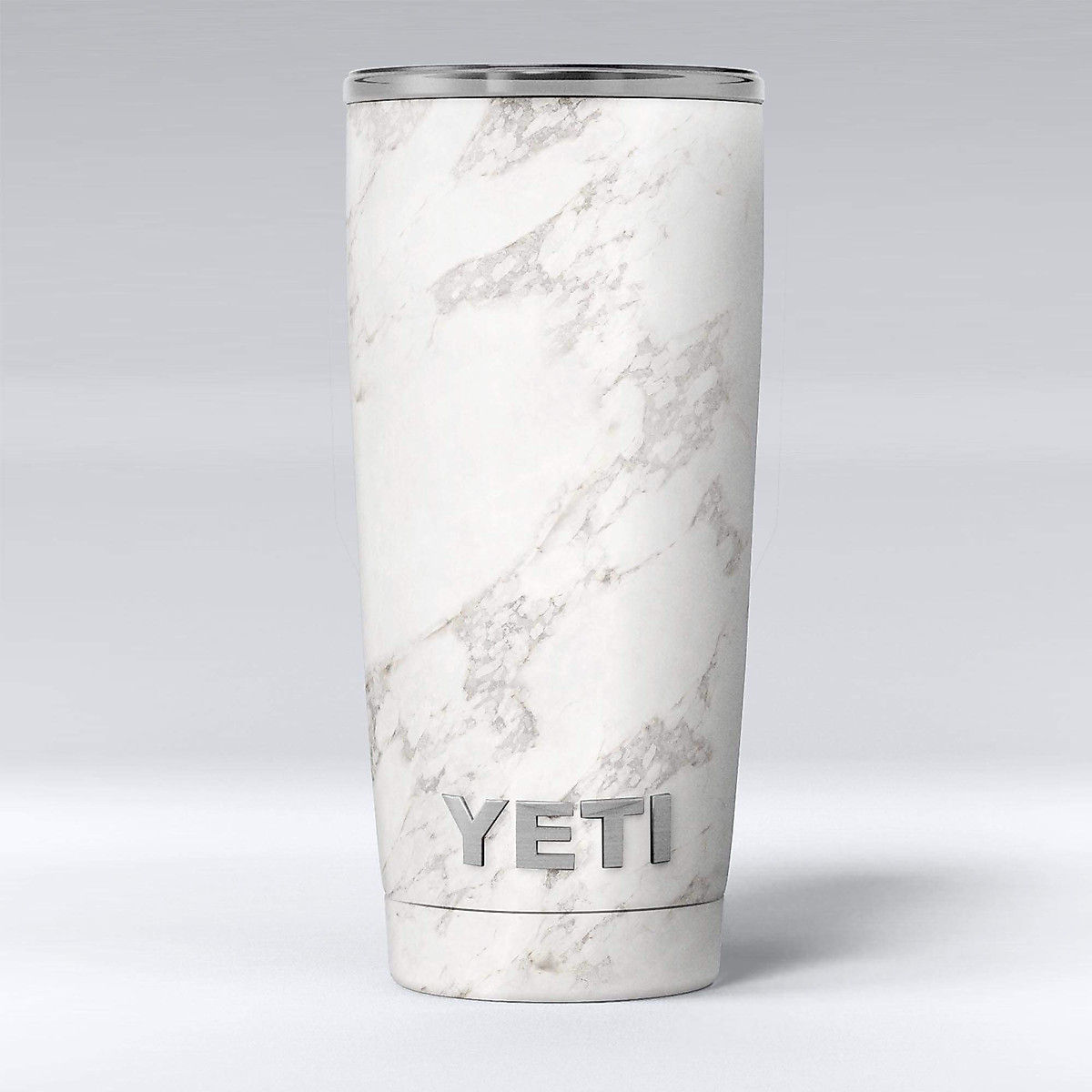 Design Skinz Slate Marble Surface V4 - Skin Decal Vinyl Wrap Kit Compatible with The Yeti Rambler Cooler Tumbler Cups