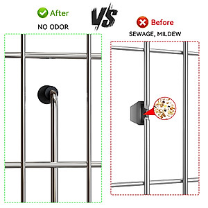 Sink Protector Grid, Sink Grids for Bottom of Kitchen Sink with Corner Radius 3-1/2",27-9/16" x 14-9/16" Sink Protector, Stainless Steel Material (27.7"W x 14.7"D x 1"H)