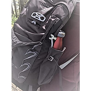 IVMET Aqua Stainless Steel Double Wall Vacuum Insulated Drinking Bottle Flask thermos Hydro Metal reusable Canteen for Sport School Fitness Outdoor (Ruby Red, 25 oz/750 ml)