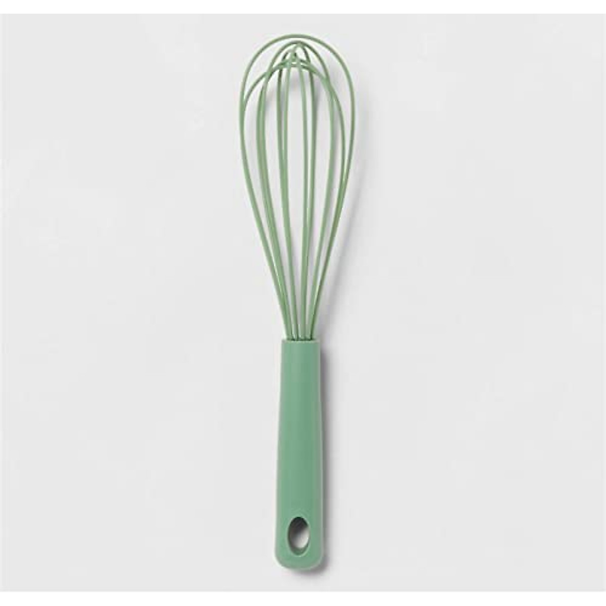Room Essentials Stainless Steel Wire Whisk Heat Resistant Kitchen Whisks for Non-stick Cookware, Balloon Egg Beater Perfect for Blending, Whisking, Beating, Frothing & Stirring - Green