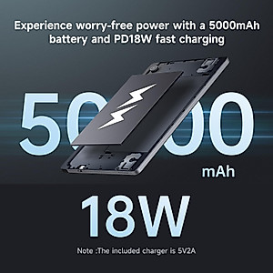 ALLDOCUBE Android 13 Tablet, 16GB (8+8) RAM 256GB ROM 512GB Expandable Android Tablet, Helio G99 8-Core CPU, 1920 * 1200 IPS in-Cell 8.4 inch Tablet iPlay 50 Mini Pro, 5000mAh, 5MP/13MP, 4G LTE