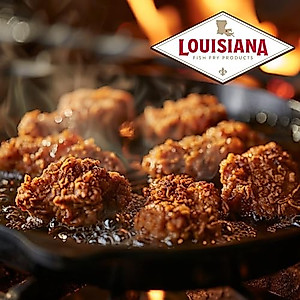 Louisiana Fish Fry Seasoned Chicken Fry Batter 9oz (Pack of 2) - Authentic Southern Fried Chicken - Bring the Taste of Louisiana Home