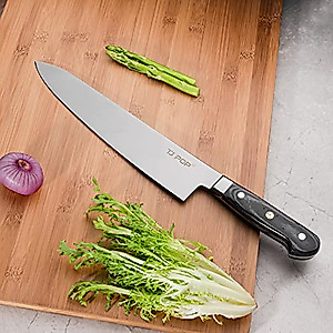 TJ POP Gyuto Chef Knife 10.6 inch, Professional Japanese Sushi Knife, Full-tang Designed, Premium High Carbon Steel Blade 270mm
