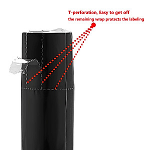 500Pcs Shrink Wrap for Lip Balm Tubes/lip gloss tubes, Easy to Use, Make Products More Professional