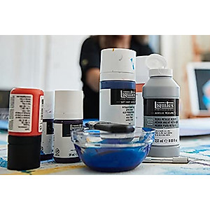 Liquitex Professional Effects Medium , 237ml (8-oz), Silver Metallic Medium