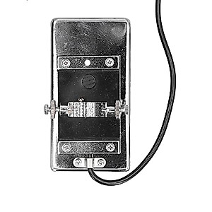 BTER Morse Code Key, Short Wave Radio Morse Code Cw Telegraph Hand Heavy Duty Key, Stainless Steel Morse Code Trainer for Physical Experimental Teaching, Morse Code Communication