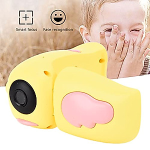 01 02 015 Kids Camera, Safe ABS Cute 12 MP Children Digital Camera for Gift for Girls for Boys for Toy(Yellow)