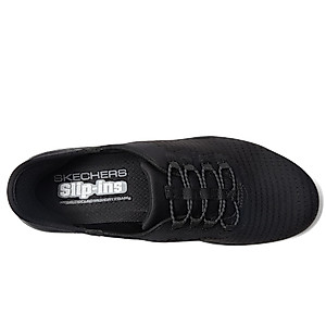 Skechers On-The-Go Flex- Clever Hands Free Slip-Ins Black/Black 7.5 B (M)