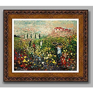 SOLD Time for Harvest, Tuscany Italy Vineyard By Internationally Renown Painter Andre Dluhos