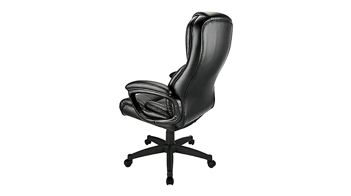 Realspace Fennington High-Back Bonded Leather Chair