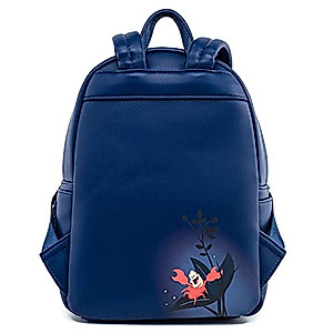 Loungefly Disney The Little Mermaid Gondola Scene Womens Double Strap Shoulder Bag Purse