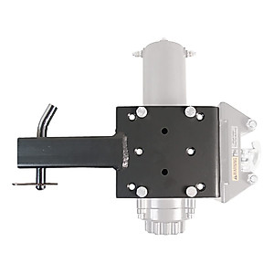 Extreme Max 5600.3084 Universal 2" Receiver Hitch Winch Mount for ATV/UTV, Black