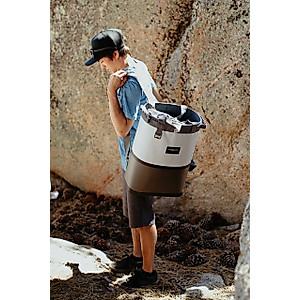 Igloo Gray Welded Water Resistant 46 Can Cinch Backpack