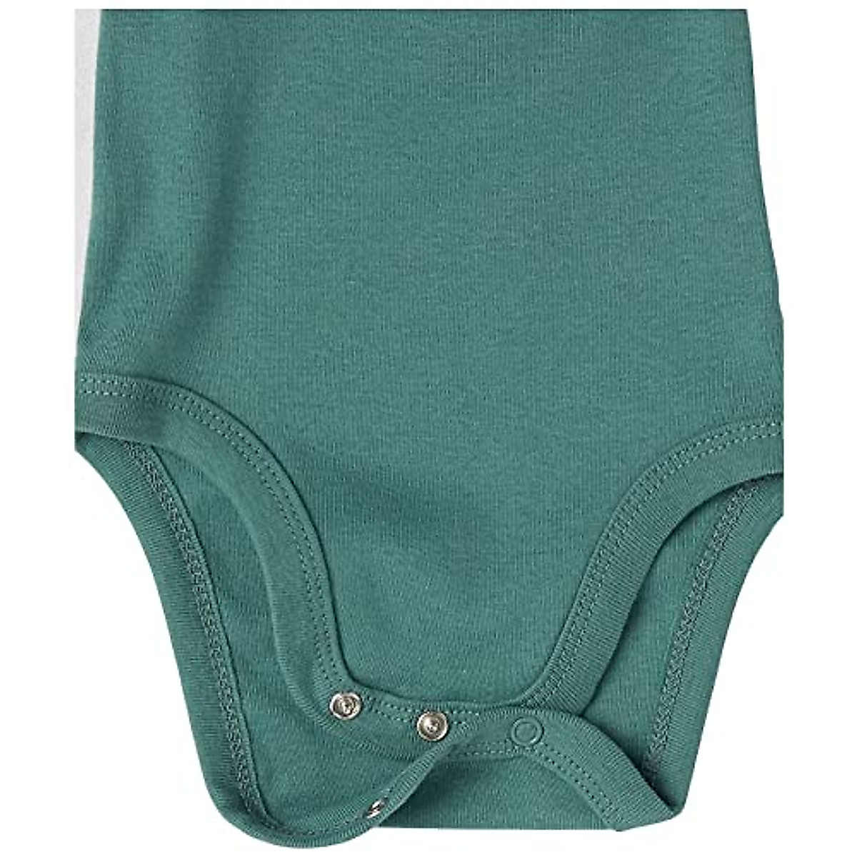 Amazon Essentials Unisex Babies' Short-Sleeve Bodysuits, Pack of 6, Ivory Forest, 24 Months