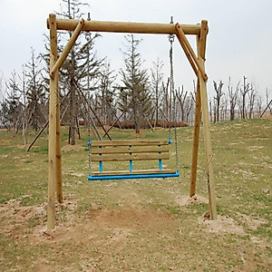 Dakzhou 4 Heavy Duty Bearing Swing Hanger Permanent Anti-Rust (10mm) 180° Swing, 1500 LB, Wood Beam sandbag Yoga Swing Hammock Chair