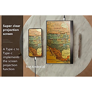 WanLuSiri Portable Monitor, 14.0 Inch FHD 1920x1280 IPS Laptop Monitor for Computer PC Phone Xbox PS4 PS5,Switch, USB C HDMI Gaming Monitor Ultra-Slim IPS Display with Smart Cover