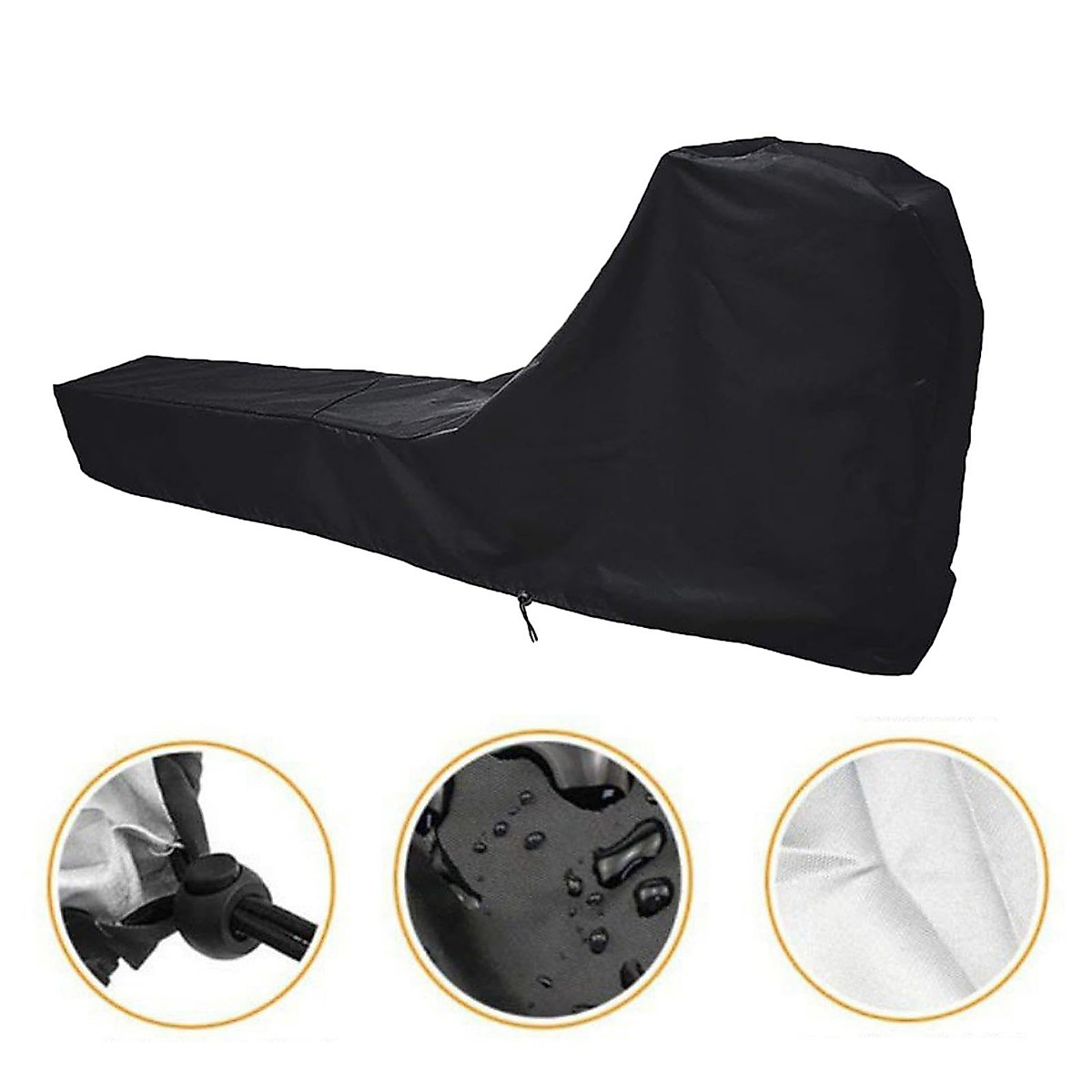 NIRWA Rowing Machine Cover | Oxford Fitness Equipment Protective Covers Waterproof | Tear and UV Resistant Rowing Machine Cover Protects from Dust Debris and Splashing Water