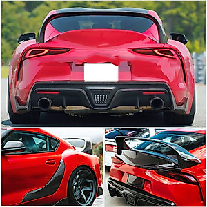 A90 Real Carbon Fiber Rear Trunk Spoiler for Toyota Supra A90 2019-2021 Rear Spoiler Wing Lip Factory Outlet