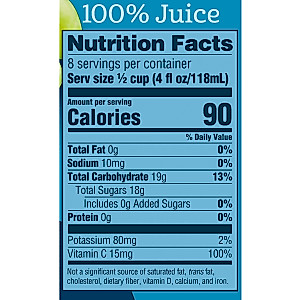 Gerber 100% White Grape Juice, 32-Ounce Bottles (Pack of 6)