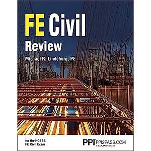 PPI FE Civil Review – A Comprehensive FE Civil Review Manual