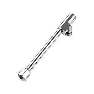 CZC AUTO Heavy Duty Inflatable Air Chuck, Straight on Foot Dual Head Truck Tire Chuck, 1/4" FNPT Extension Stem Compatible with Inflator Air Pump Compressor Accessories for Truck Bus Car Motorcycle