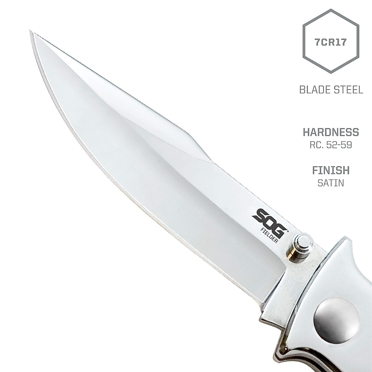 KNIFE, SOG, FIELDER, NON-ASSISTED