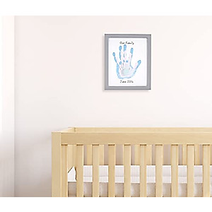 Pearhead DIY Handprint Frame and Paint Kit, Family Craft Night Ideas, DIY Gifts