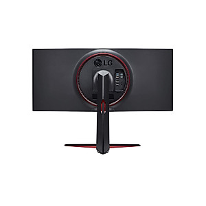 LG 34” 34GN85B-B Nano IPS 1 ms QHD Curved Ultragear™ Gaming Monitor with 160Hz Refresh Rate, VESA Display HDR400, AMD FreeSync™ Premium & G-SYNC Compatible
