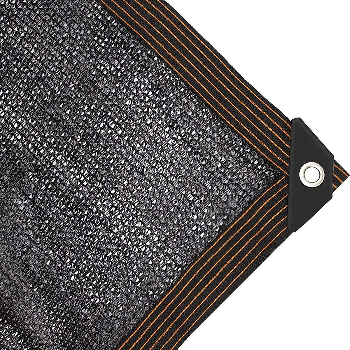 Joepen 70% Black Shade Cloth with Grommets, Greenhouse Garden Shade Cover Plant Shades from Sun, 10ftx10ft