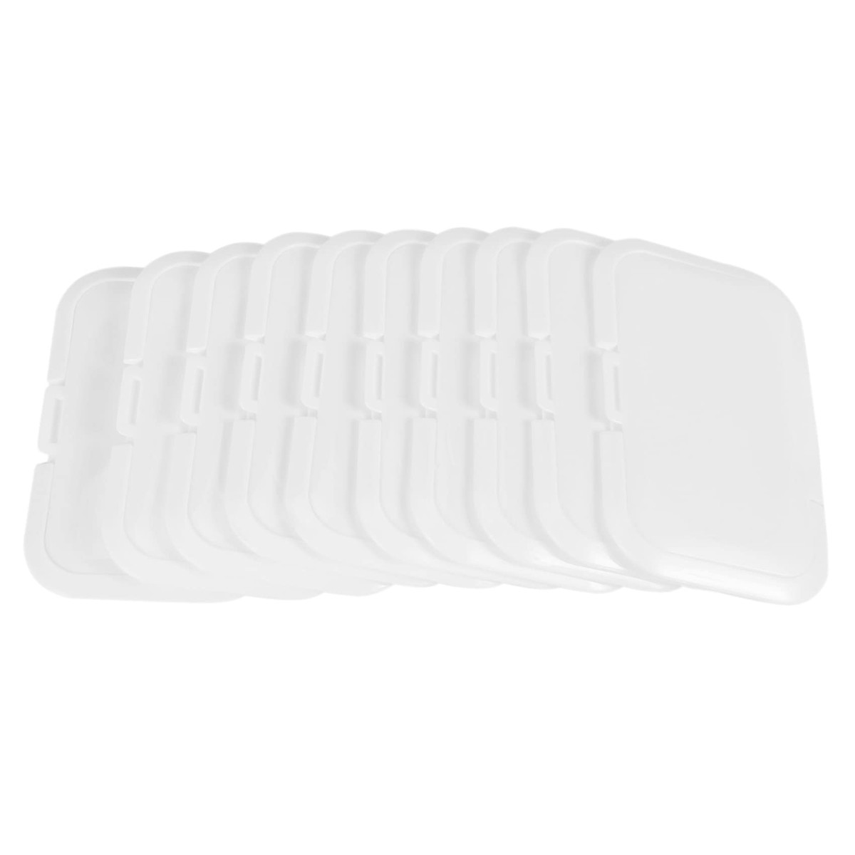 YHJIC 10Pcs Reusable Baby Wipes Lid Baby Wet Wipes Cover Tissues Box Wet Paper Lid