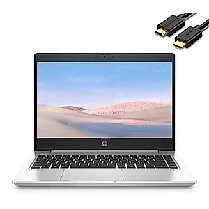 2020 HP ProBook 440 G7 14" FHD Business Laptop (Intel Quad-Core i5-10210U(Beat i7-8550U), 16GB DDR4 RAM, 512GB SSD) Backlit, HD Webcam, Type-C, HDMI, RJ-45, Windows 10 Pro + HDMI Cable (Renewed)