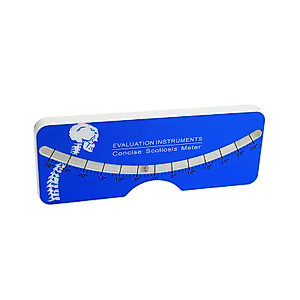 Scoliosis Testing Measuring Meter Scoliometer Evaluation Measuring Meter for Adults Children Measurement Tool Portable Scoliometer