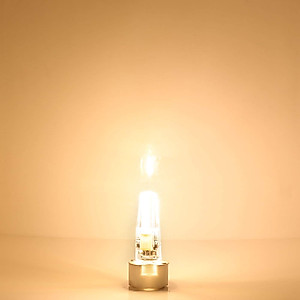 Lxcom Lighting 2.5W G4 led Light Bulbs AC/DC 12V G4 Mini LED Bulb(4 Pack)- 25W Halogen Light Bulbs Replacement Warm White 3000K JC T3 Lamp for Chandelier Display Puck Light Landscape Lighting