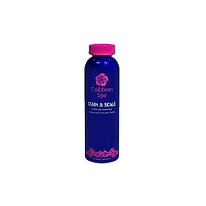 Caribbean Spa Stain and Scale Preventer for Hot Tubs, Jacuzzis, Thermospas, Whirlpools, and More Presented by Pool Stuff Express