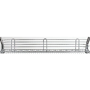 Omega 12" Chrome Wire Shelf Ledge