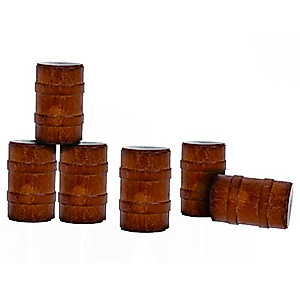 Lionel Six Pack of Wooden Barrels Model Train Accessory (612745)