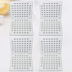 AlTurn Quail Egg Cartons Foam Egg Box Holder 52 Slots Egg Storage Tray Wrapping Container Egg Dispenser Case for Kitchen Egg Protection 4pcs