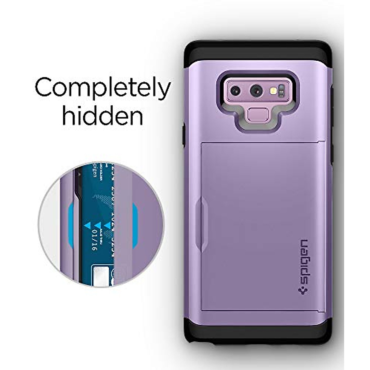 Spigen Slim Armor CS Designed for Galaxy Note 9 Case (2018) - Lavender