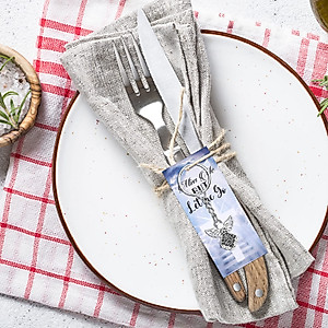 Nosiny 108 Pieces Funeral Favors Thank You Set Includes 36 Angel Keychains 36 Organza Bags 36 Miss Me But Let Me Go Prayer Cards Angel Charm Guest Gift for Celebration of Life Funeral Memorial Party