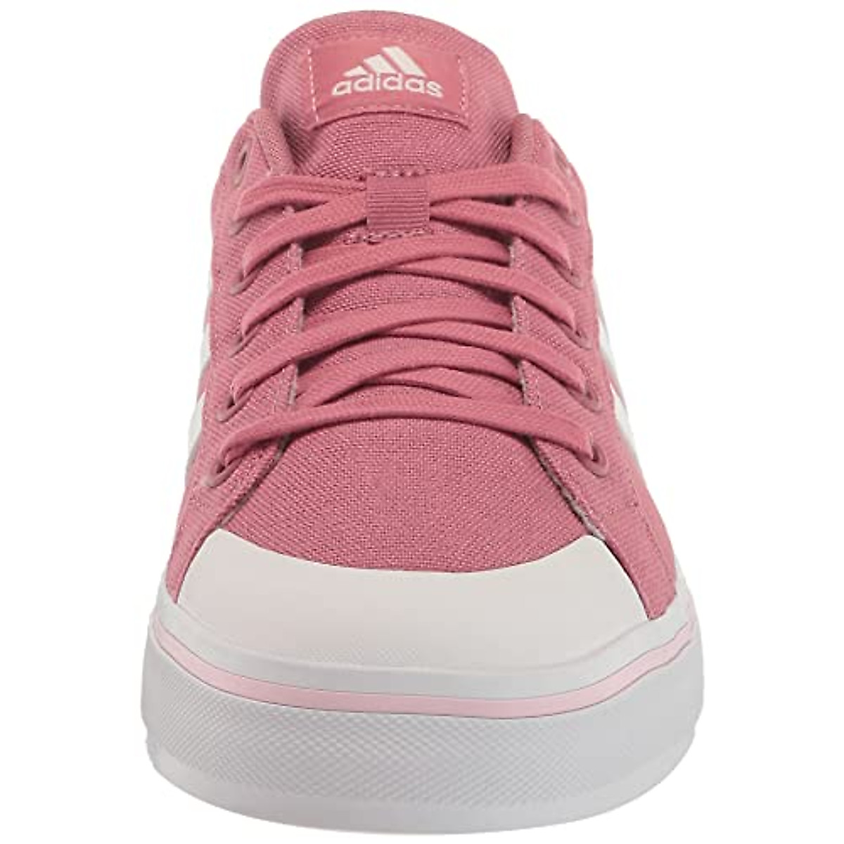 adidas Women's Bravada 2.0 Skate Shoe, Pink Strata/White/Almost Pink, 6.5