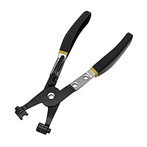 Renekton Hose Clamp Plier Swivel Flat Band for Removal and Installation of Flat-Band or Ring-Type Hose Clamps