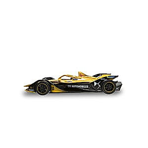 Scalextric Fomula E DS Techeeta 2019/20 Champion 1:32 Slot Race Car C4230, Gold & Black
