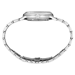 SEIKO Men's Blue Dial Silver Stainless Steel Band Automatic Watch