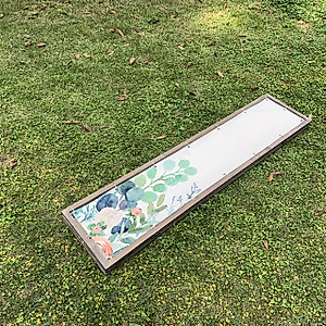 LANDCHY Room Divider Screen Oriental Furniture Privacy Screens Flowers Painting Canvas 3-Panel Foldable Portable Room Separating Divider Room Partitions and Dividers Freestanding 71'' Tall