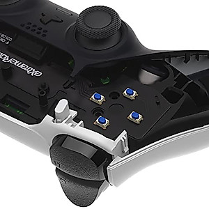 eXtremeRate Face Clicky Kit V2 for PS5 Controller BDM-010 & BDM-020, Custom Tactile Dpad Action Buttons for PS5 Controller, Mouse Click Kit for PS5 Controller
