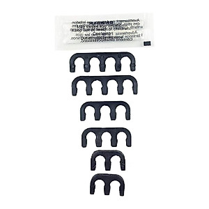 A-Team Performance - 8.0 mm Red Silicone Spark Plug Straight Boot 6 Wires, - Coil-in-Cap HEI Design System - Compatible With AMC/JEEP 199, 232, 252, 258, 282