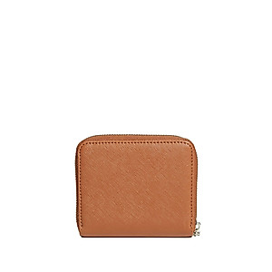 GUESS Factory Women's Abree Medium Saffiano Zip-Around Wallet